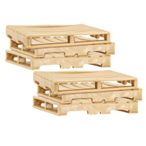 set of 6 pallets for wrestling action figures