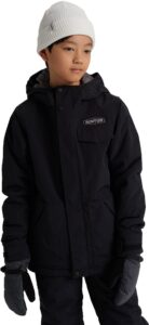 burton boys dugout jacket, true black new, medium