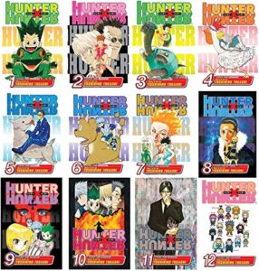 hunter x hunter manga set, vol. 1-12