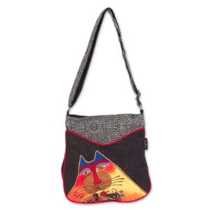 women's, laurel burch crossbody canvas purse