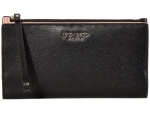 kate spade new york spencer continental wristlet black one size