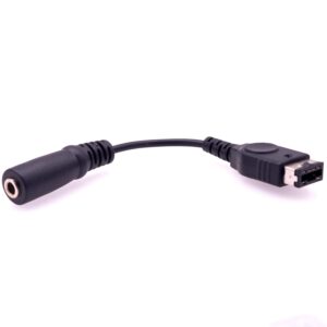 partegg new 3.5mm headphone jack adapter earphone cable cord for nintendo gameboy advance sp gba sp