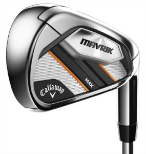 callaway golf 2020 mavrik max iron set (set of 8 clubs: 8 iron - pw, aw, right hand, steel, regular)