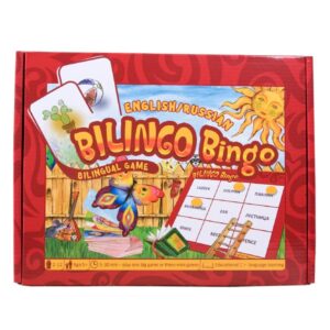 bilingo bingo - bilingual game english/russian by terra oris