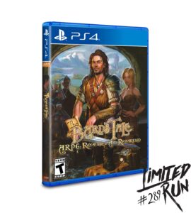 the bard's tale arpg: remastered and resnarkled (limited run #289) - playstation 4