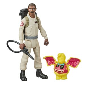 ghostbusters fright features winston zeddemore figure with interactive ghost figure and accessory for kids ages 4 and up great gift for kids and fans, (e97675x0)