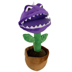 monuva 10" plant monsters pvz soft plush toy defender vs plants zombies - chomper