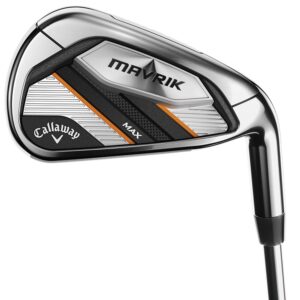 callaway golf 2020 women's mavrik max individual iron (left hand, graphite, women's, 7 iron)