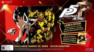 persona 5 royal: steelbook launch edition - playstation 4