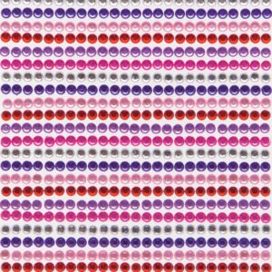 baker ross at369 red, pinks & purple self-adhesive gems - pack of 900, assorted jewel sticker craft embellishments for kids arts and crafts decorating