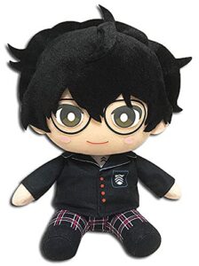 great eastern entertainment persona 5- protagonist sitting plush 7" h