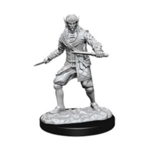 wizkids pathfinder deep cuts unpainted miniatures: wave 10: male elf rogue