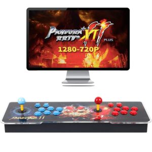 pandora treasure 3d arcade game console - 30000 games installed, search games, support 3d games, 1280x720p, favorite list, 4 players online game, 2 player game controls