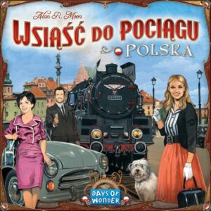 ticket to ride poland board game | train themed strategy game | fun family adventure game for adults and kids | ages 8+ |2-4 players | average playtime 30-60 minutes | made by days of wonder