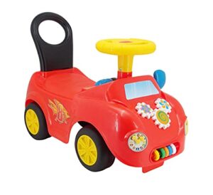 kiddieland lights n sounds activity buggy, ride on large