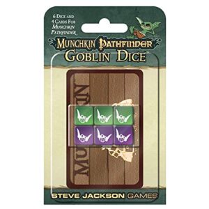 steve jackson games munchkin pathfinder goblin dice