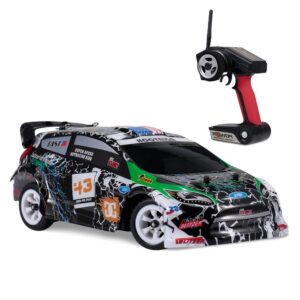 goolrc wltoys k989 rc car, 1/28 scale 2.4g remote control car, 4wd 30km/h high speed rc race car drift car for kids