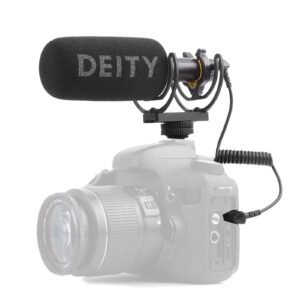 deity v-mic d3 pro super-cardioid directional shotgun microphone with rycote shockmount for dslrs, camcorders, smartphones, handy recorders, laptop and bodypack transmitters, w/pergear windscreen