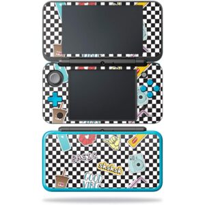 mightyskins skin for nintendo new 2ds xl - protective, durable | easy to apply, remove, and change styles | made in the usa, vsco girl 7 (ni2dsxl-vsco7)