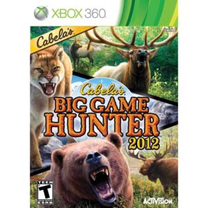 cabela's big game hunter, 2012 - xbox 360 (renewed)