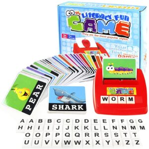 elecnewell learn to write workbook, numbers letters practicing book handwriting educational montessori toy for home classroom kindergarten preschool kids