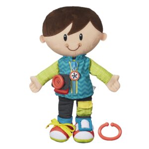 playskool dressy kids boy activity plush stuffed doll toy for kids and preschoolers 2 years and up (amazon exclusive)