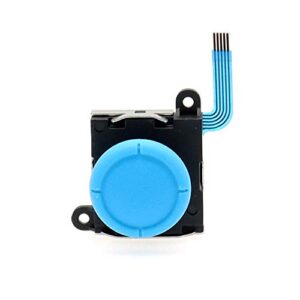 partegg joy-con controller replacement analog joystick button module thumbstick cap for nintendo switch lite or switch - blue (zacian and zamazenta edition)