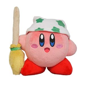 little buddy 1459 kirby of the stars collection: kirby cleaning 5" plush