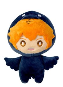 great eastern entertainment haikyu!! s2 - hinata crow plush 6'', multicolor