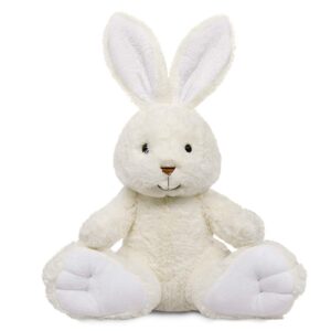 ivenf easter bunny stuffed animal 12.5 inches tall, large plush rabbit baby toy for boys girls kids, easter gifts basket stuffers