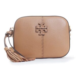 tory burch mcgraw camera bag tiramisu one size