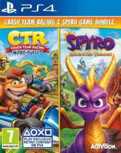 crash team racing: nitro fueled & spyro: reignited trilogy (bundle) (ps4)