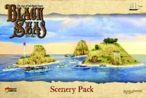 warlord black seas the age of sail game - role playing strategy board games for adults, table top the age of sail strategic wargaming kit - tabletop military history rpg with terrain