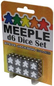 meeple d6 dice set