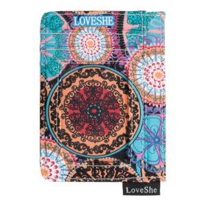 loveshe rfid blocking credit card holder for women(sunflower)