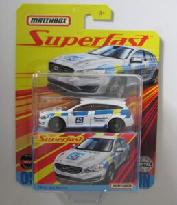 matchbox superfast white 05 v60 wagon 2020 series die cast car