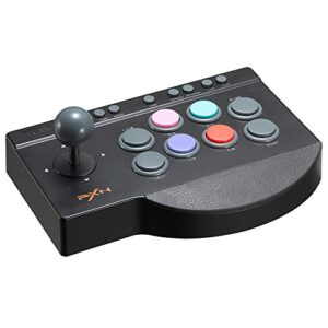 pxn 0082 arcade fight stick street fighter arcade joystick for pc/ps4/ps3/xbox s/x nintendo switch/pc windows game rocker