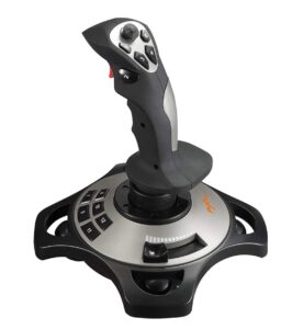 pxn flight simulator controls 2113 pc flight joystick controls with vibration function and throttle controls wired flight stick for pc windows xp/vista/7/8/10/computer/laptop(pc only)