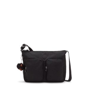 kipling sidney crossbody bag black tonal