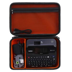 mchoi hard portable case for brother p-touch label maker ptd600 /d610bt connected label maker, case only