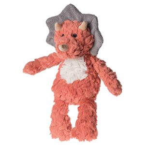 mary meyer putty nursery stuffed animal soft toy, 11-inches, coral dino