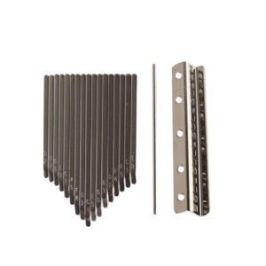 healifty kalimba 17 key kalimba keys parts 17 note key replacement kit thumb piano african kalimba keys for diy kalimba mbira thumb piano kalimba replacement keys kalimba instrument