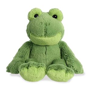 aurora® adorable flopsie™ fernando frog™ stuffed animal - playful ease - timeless companions - green 12 inches