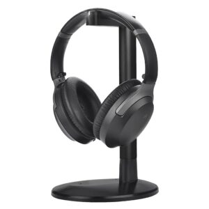 avantree aria me - bluetooth headphones with personal hearing profile, ideal for seniors & hard of hearing, left/right ear tunatble, perfect for wireless tv watching with charging stand