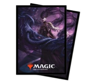 theros: beyond death - ashiok, nightmare muse deck protector sleeves for magic: the gathering (100 ct.)