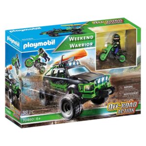 playmobil weekend warrior off-road action truck