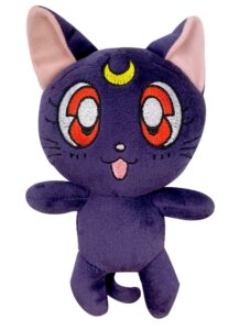 great eastern entertainment sailor moon- luna plush 7" h