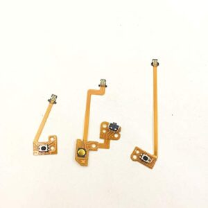 nslikey zl zr l sl sr button ribbon flex cable replacement for nintendo switch joy-con controller repair kit (l zl zr)