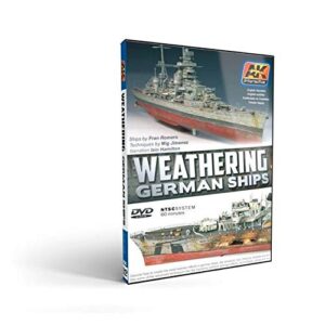 ak interactive weathering german ships dvd # 651