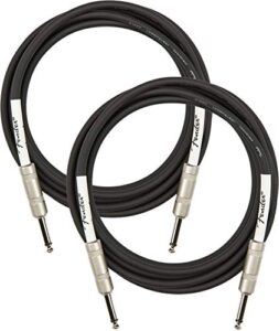 fender 10-foot original instrument cable, straight-straight, midnight blue - 2 pack